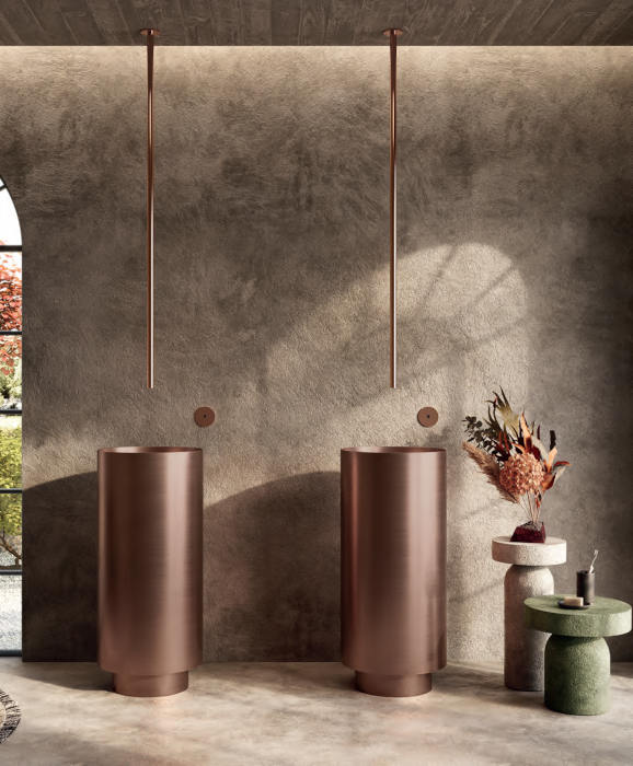 Basin ceiling tap SENSITIVE PVD Gun metal | Neo Spiti