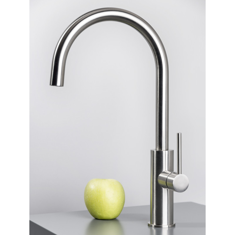 Kitchen mixer DYLAN Brushed Inox | Neo Spiti