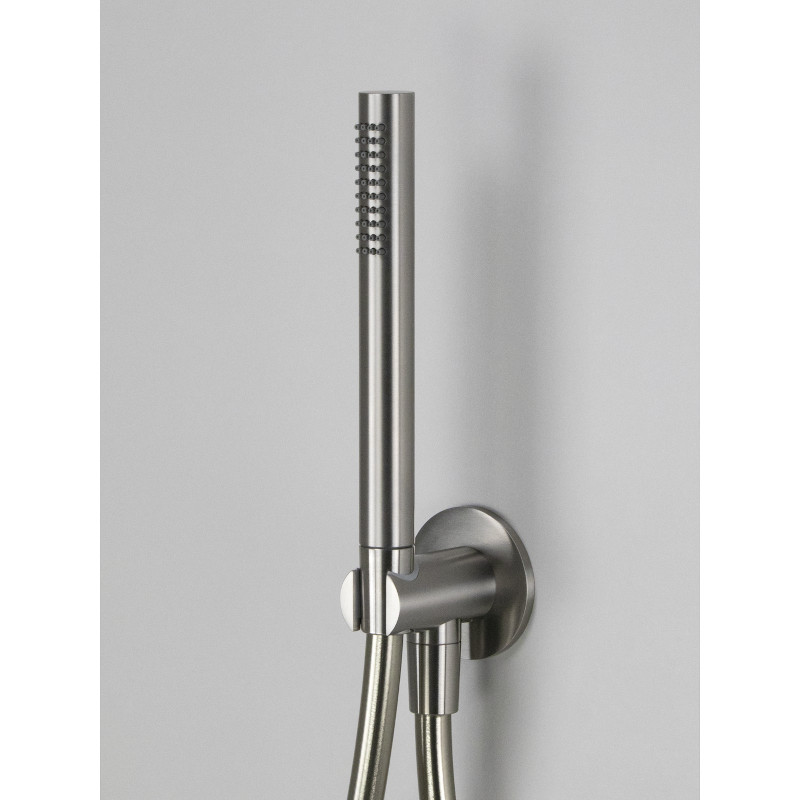 Shower set O·PLUS Brushed Inox | Neo Spiti