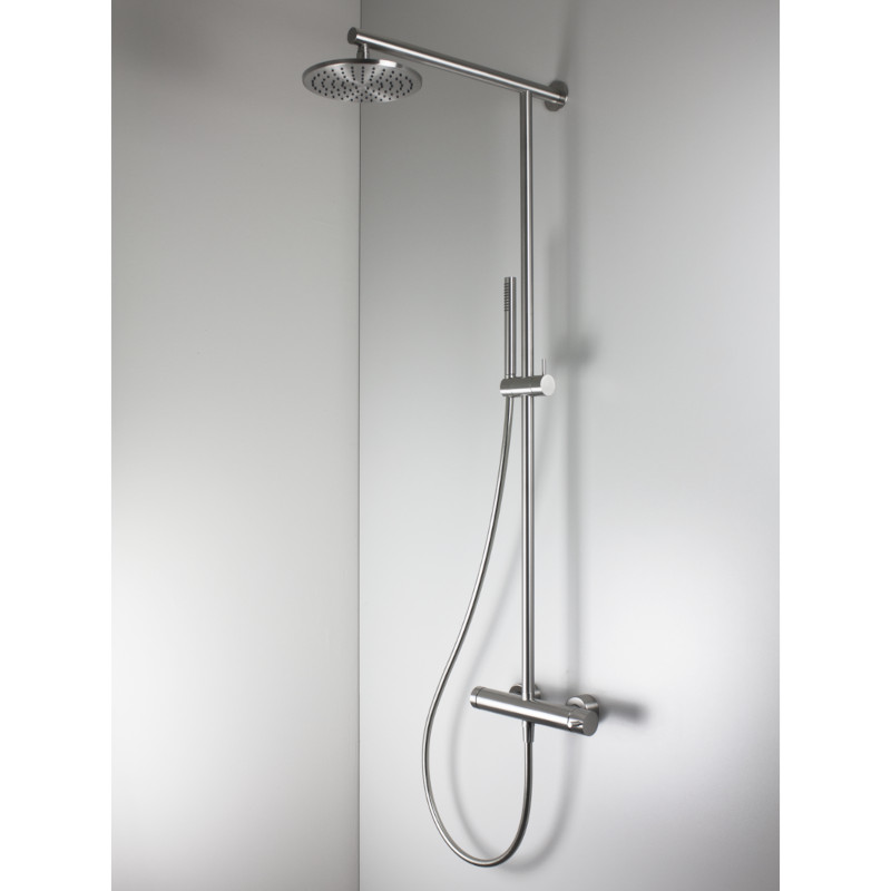 Shower column Brushed Inox | Neo Spiti